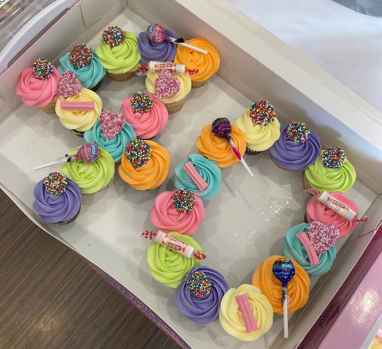 Pull-apart Number Cake (2 Numbers) | The Little Cupcake Ballarat