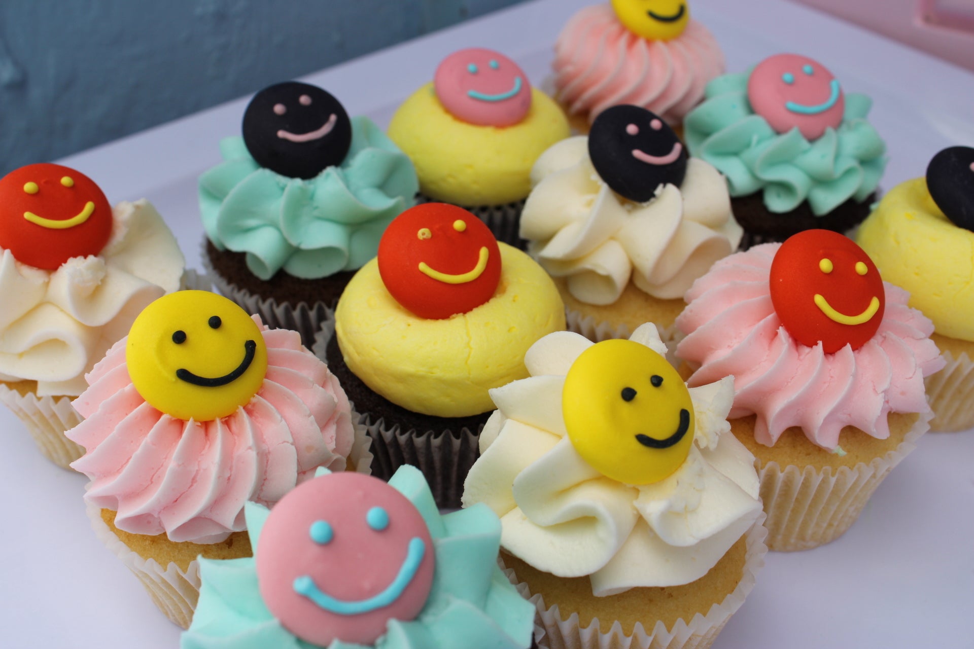 Smiley Face Cupcakes | The Little Cupcake Ballarat