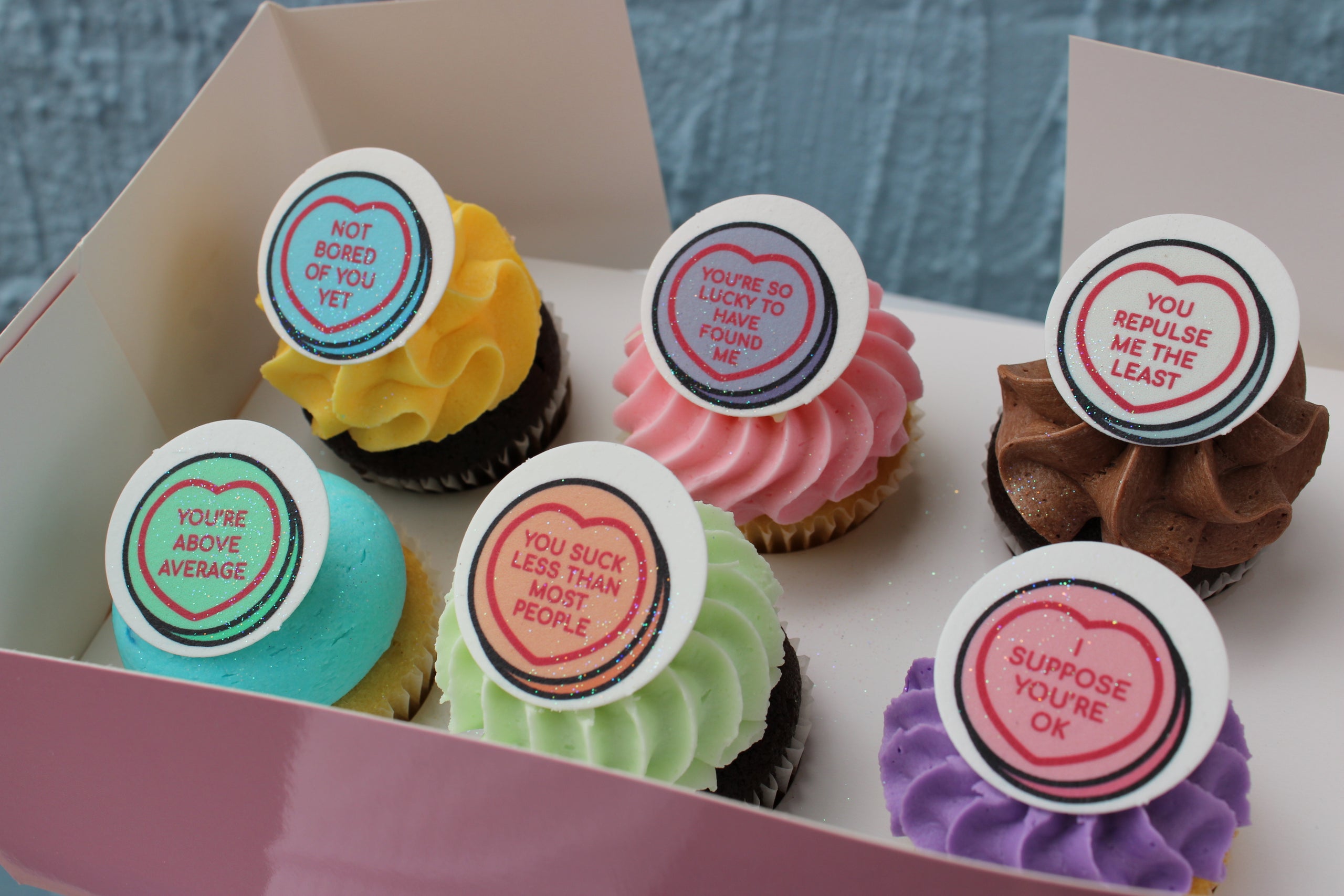 Cheeky Hearts Box | The Little Cupcake Ballarat