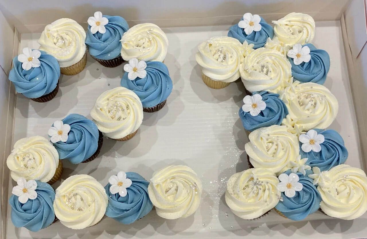 Pull-apart Number Cake (2 Numbers) | The Little Cupcake Ballarat