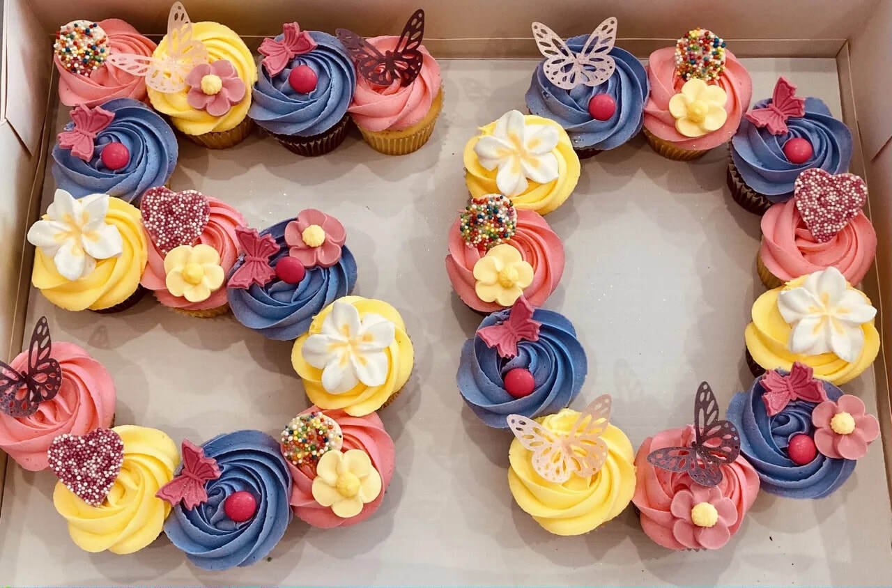 Pull-apart Number Cake (2 Numbers) | The Little Cupcake Ballarat